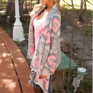 Sweaters | Aztec Print Long Sleeve Tribal Cardigan | Poshmark